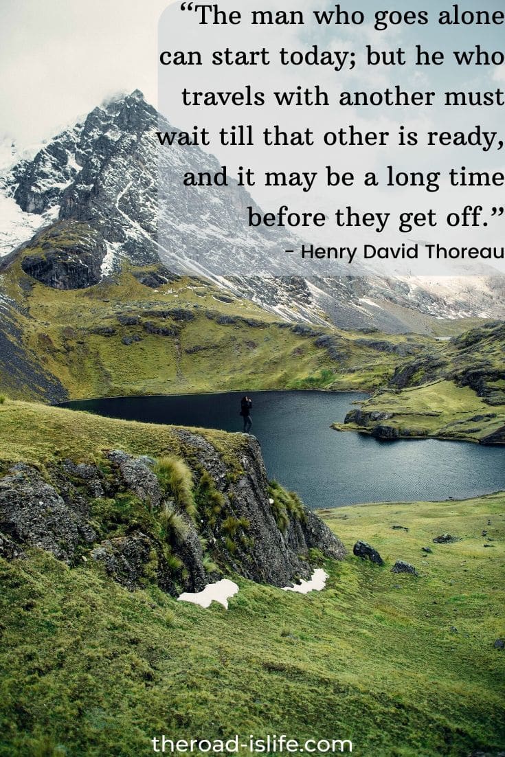 Travel Alone: Quotes to Inspire Solo Adventures - The Road Is Life