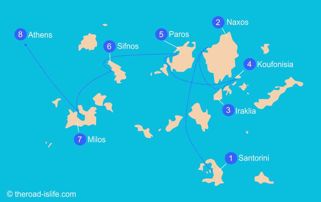 14 Day Greek Island Hopping Itinerary - 2 Epic Weeks in Greece